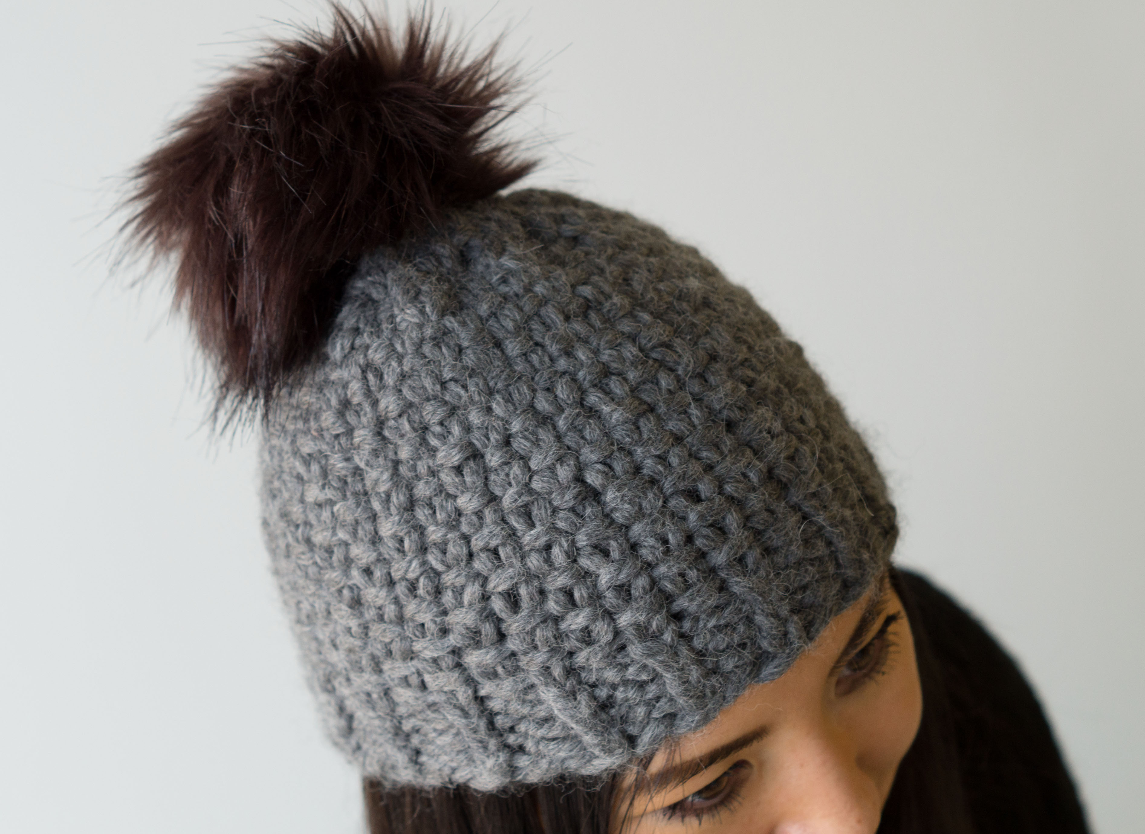 Ofinn linen hat | A knitting pattern | Shortrounds